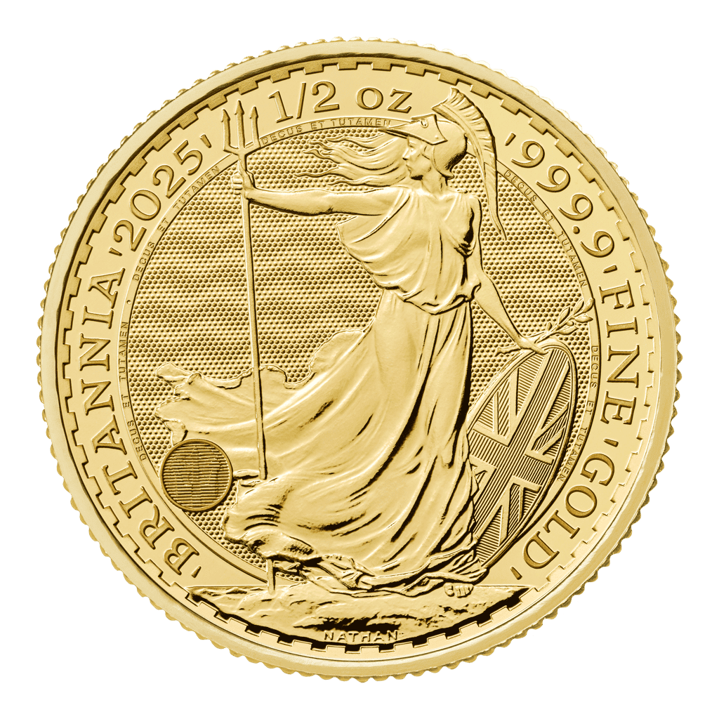 1/2 oz Gold Britannia Coin – Britannia Bullion