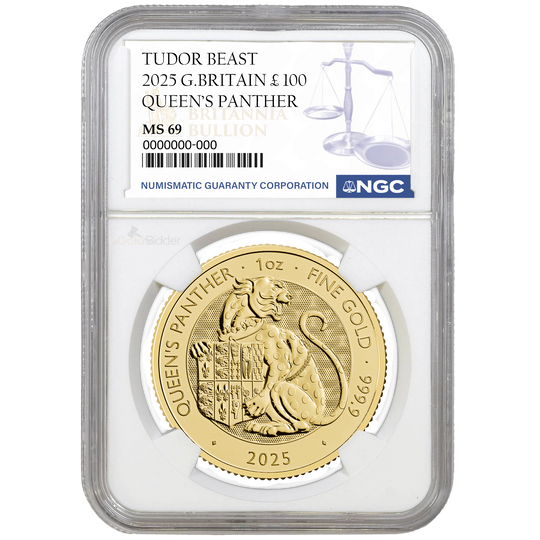 Tudor Beast Gold Coins Collection, MS67+ 1oz Gold Coins – Britannia Bullion